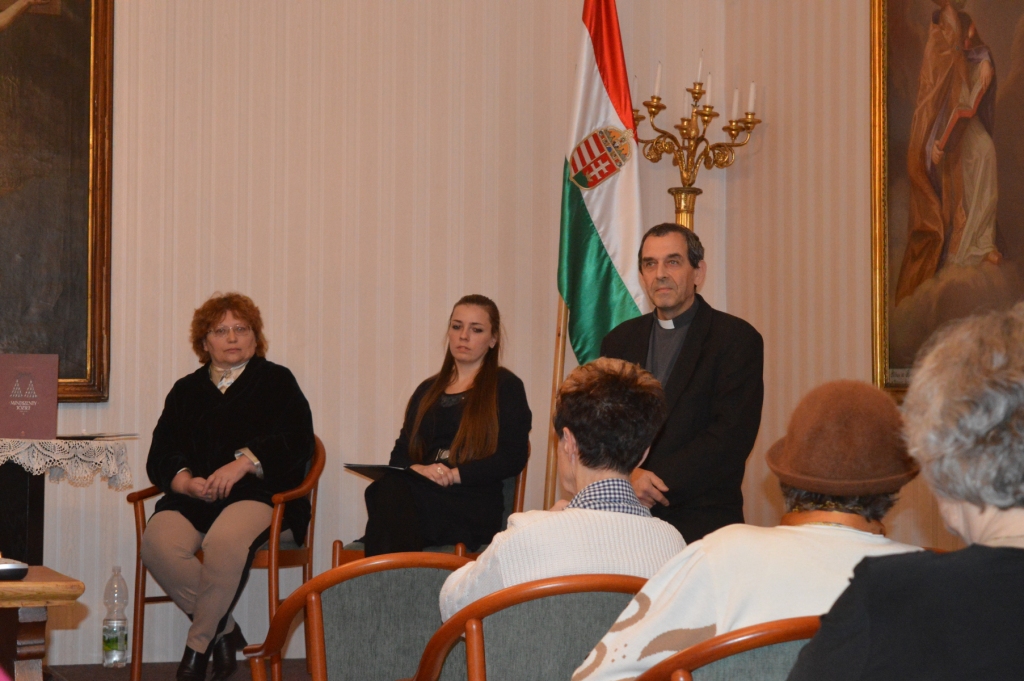 Balogh Margit Bécsben a Pázmáneumban is bemutatta Mindszenty ...